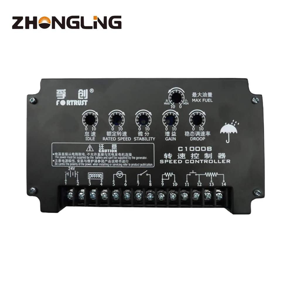 Speed Controller For Diesel Generator Electronic Governor C1000b - Buy ...