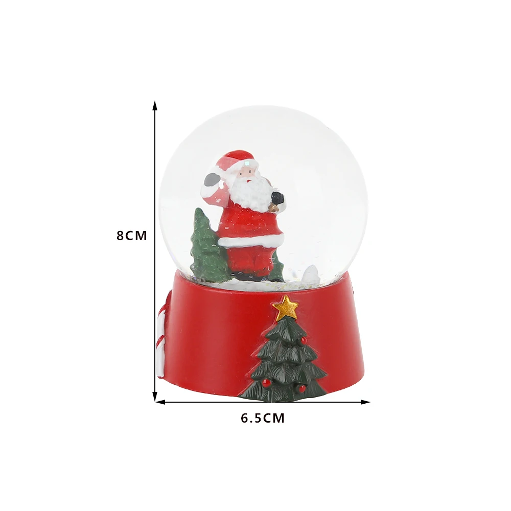 Shop Our Christmas Event Glass Ornament - Santa Crystal Ball