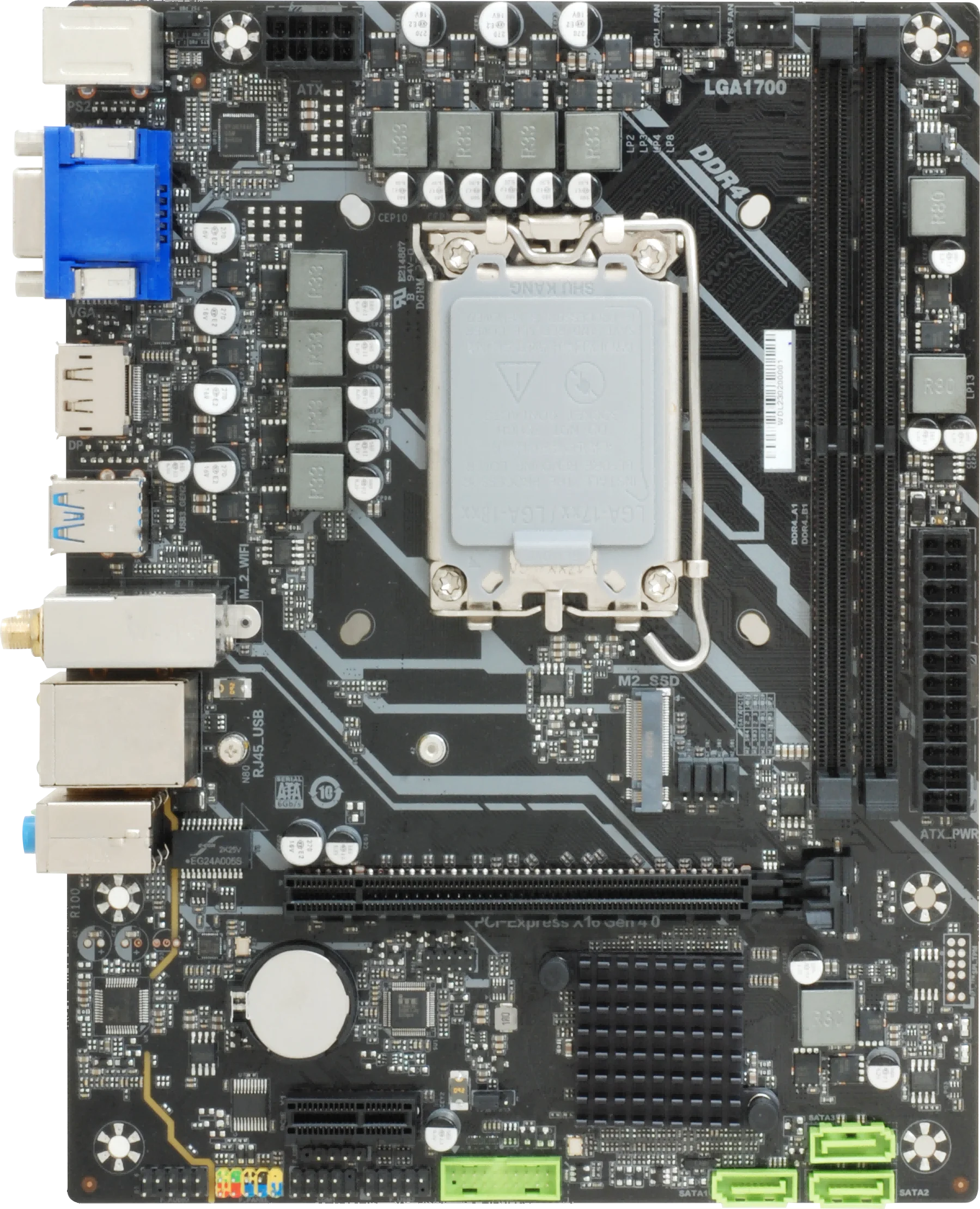 Esonic H610 Motherboard M.2 Nvme Ddr4 H610 Chipset Lga1700 Desktop Pc ...