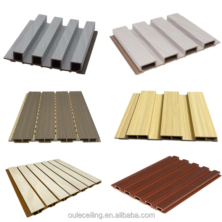 Outdoor Wall Panels WPC Composite Plastic Wood - Durable & Stylish