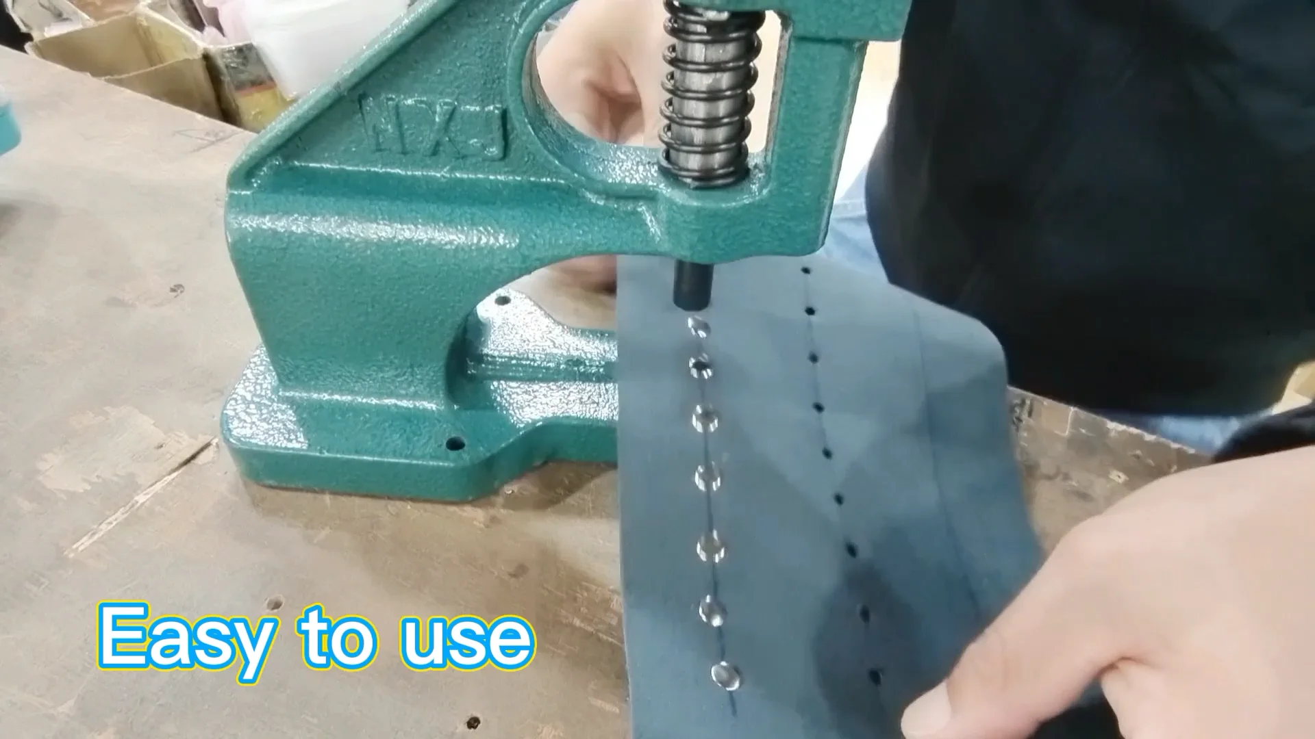 Low Price Eyelet Hand Press Machine For Rivet Eyelet Grommets Eyelets ...