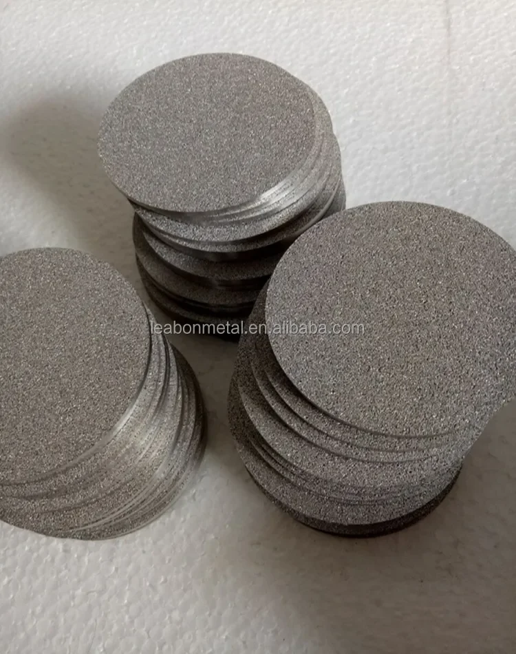 Titanium Disc Porous Sintered Metal Filter For Liquid And Chemical ...