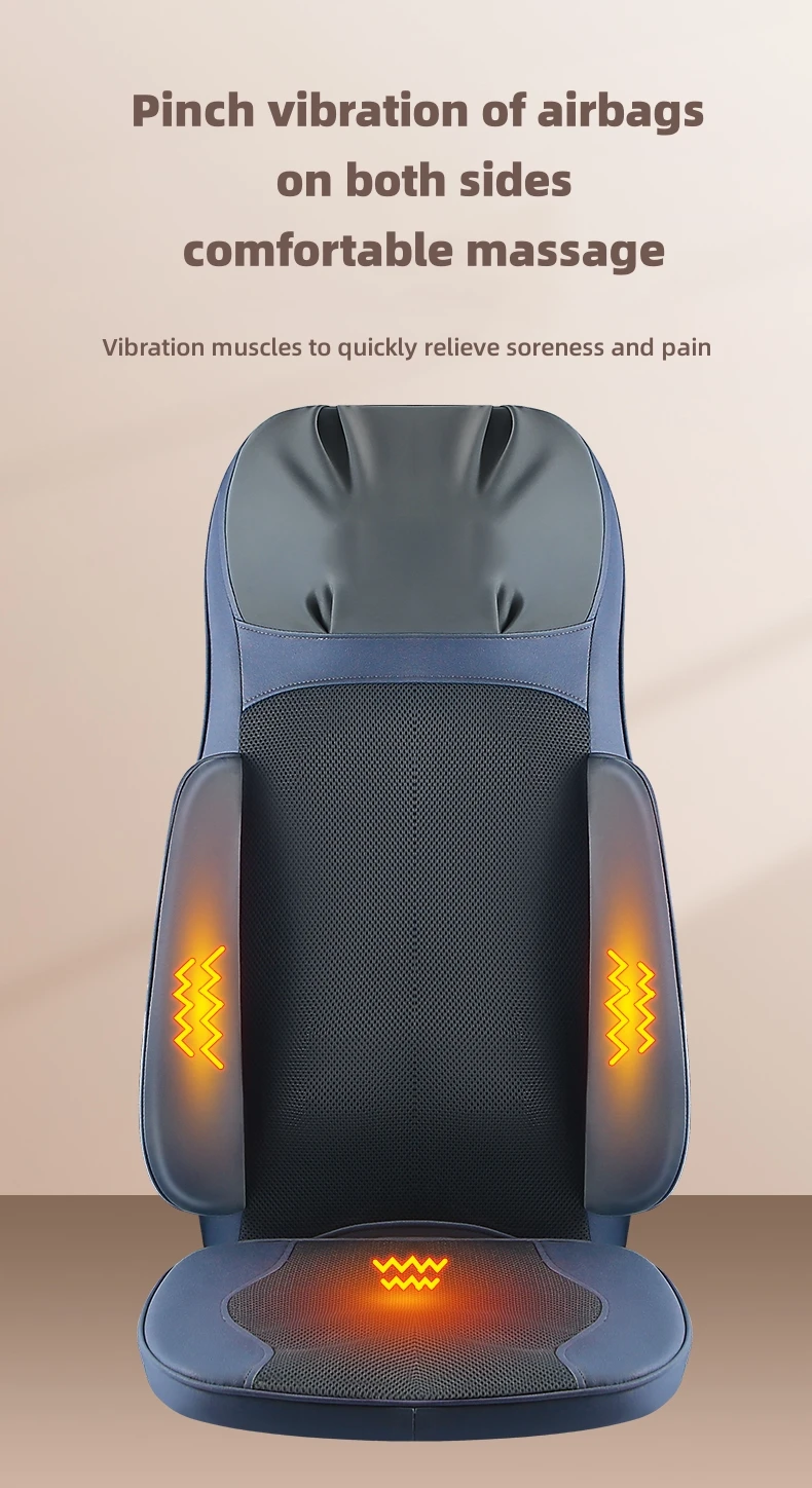 BELEN 3D Shiatsu Massage Cushion - Relief for Back Pain