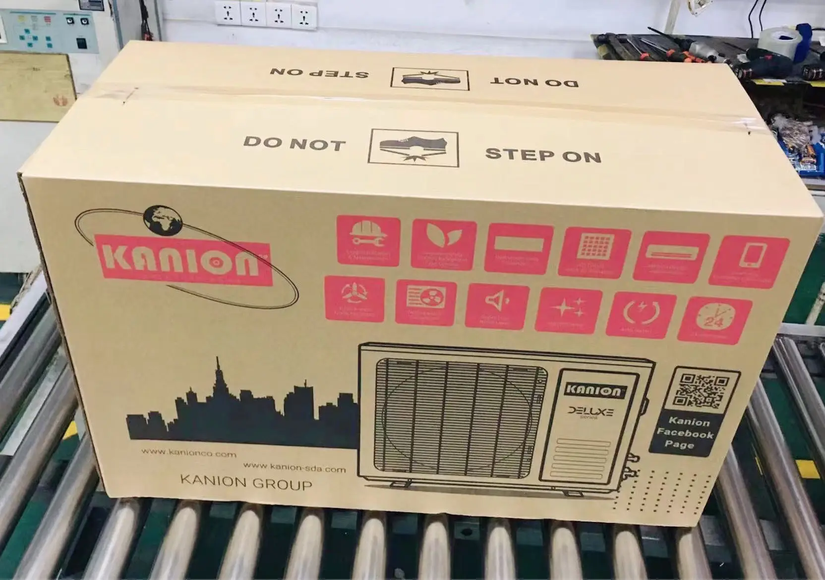 KANION Aeolus Series Black Panel Mini Split Air Conditioner 24000BTU ...