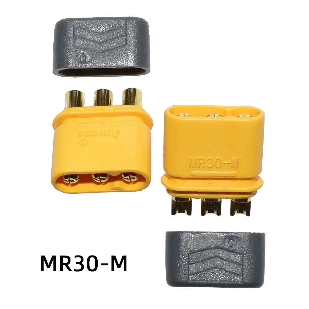 Amass Mr30 Male Mr30 Female Connector Plug With Sheath High Current ...