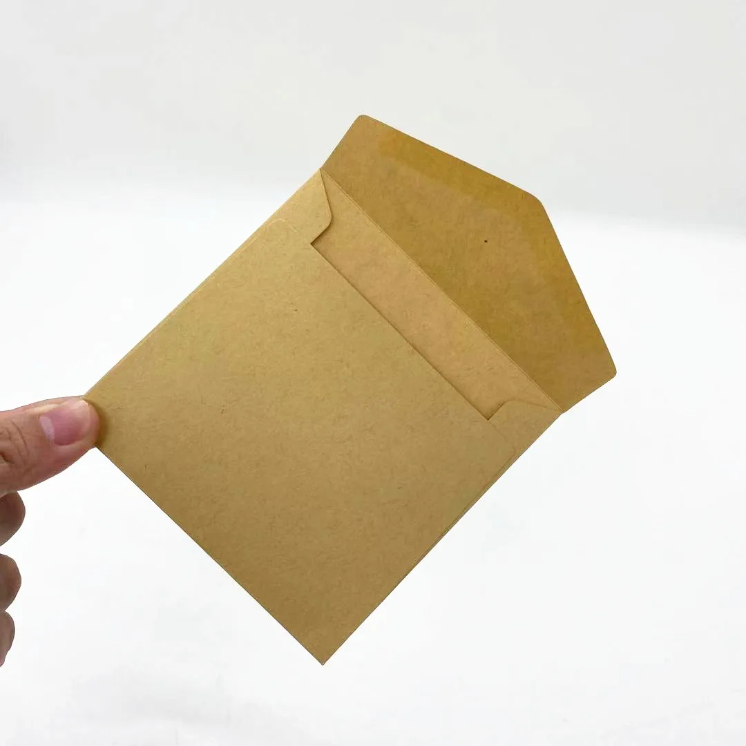 Luxury Black Matte Gift Card Envelopes - OEM Options