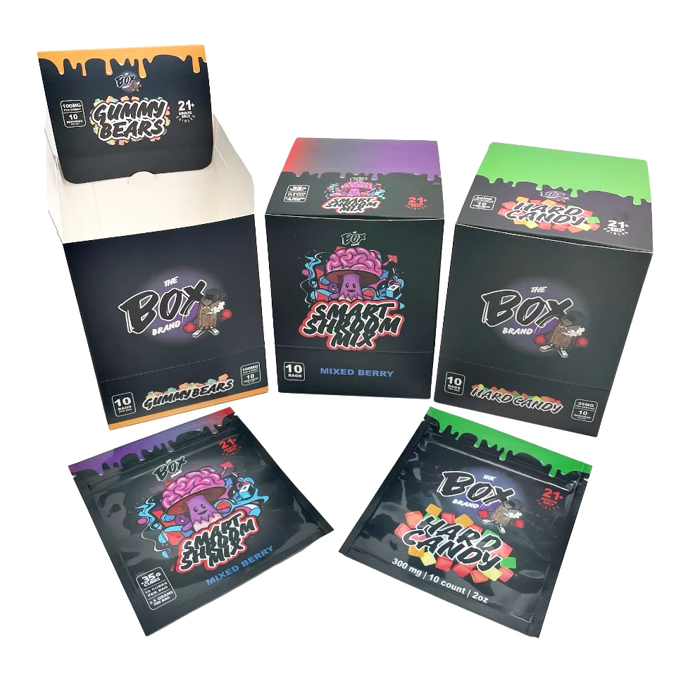 Gracesmart Customized Printed Zip Lock Bag Small Grabba Leaf Fronto ...