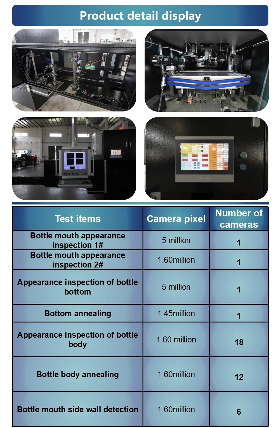 Glass Bottle Inspection Machine - Ebis for Quality Control