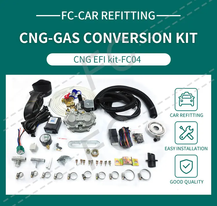 Cng Efi Caburator diesel lpg Conversion Kit Dual Fuel Natural Gas ...