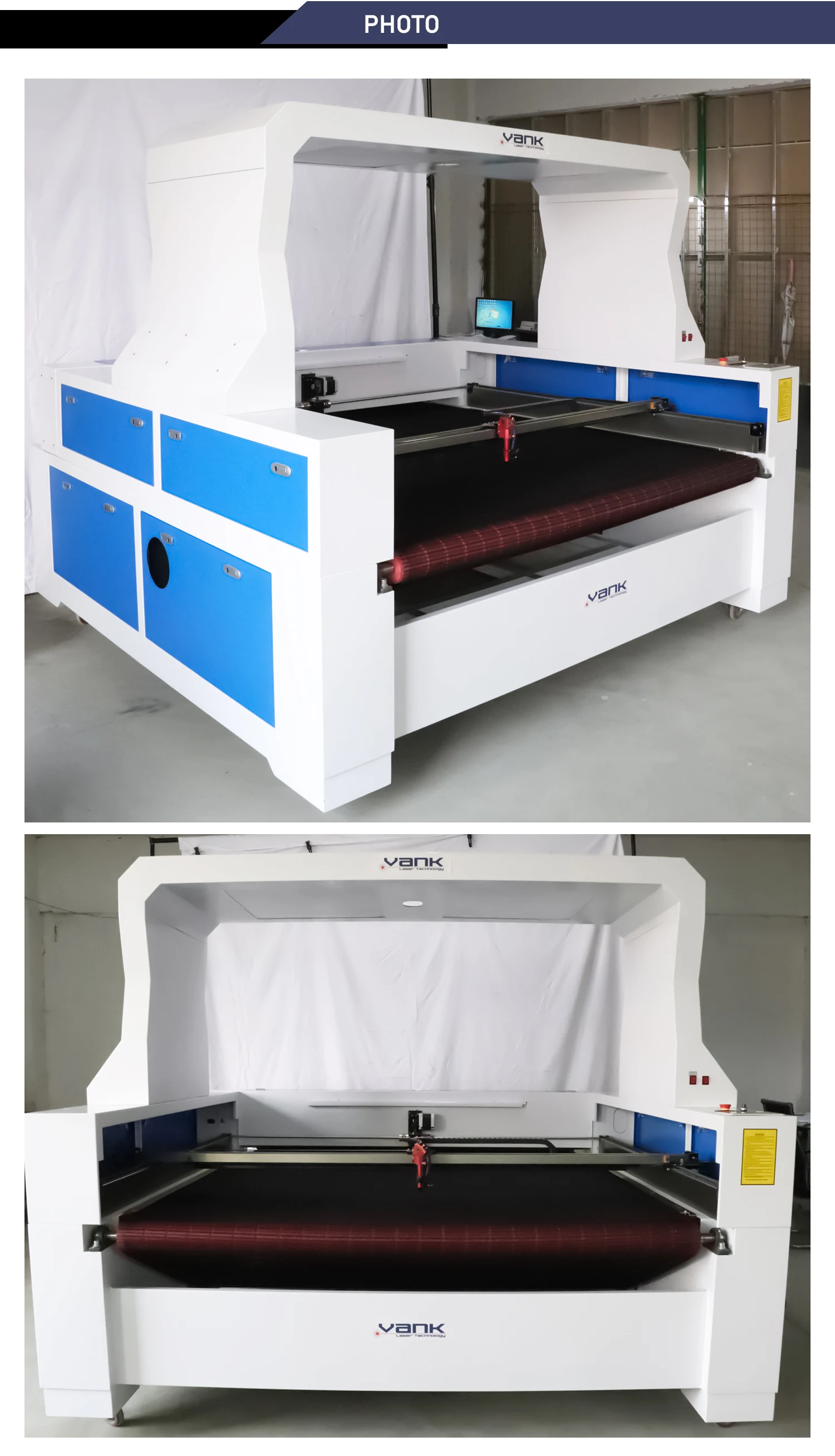 1812 Fabric Laser Cutting Machines Textile Lazer Cutter For Fabric ...