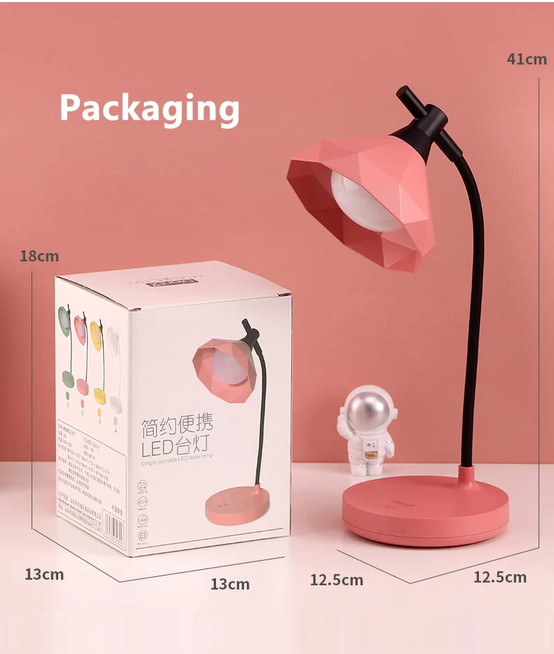 Simple Design Foldable Rechargeable Led Eyes Protection Plastic Table ...