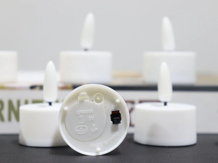 Flickering LED Tea Lights with Remote - Perfect for Holidays