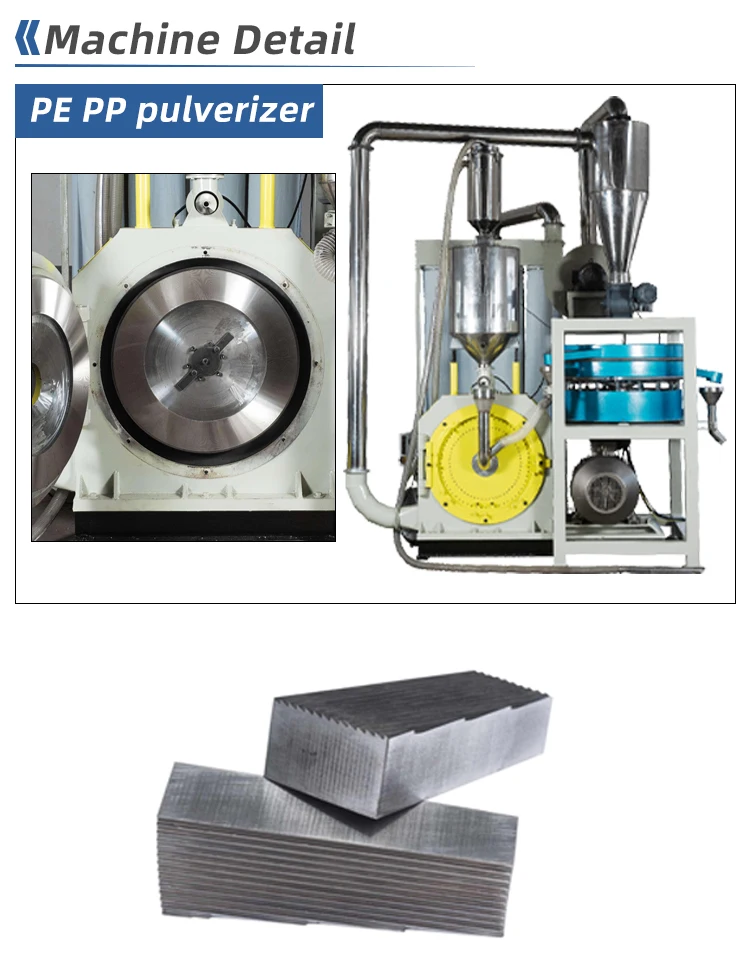 Wholesale Good Quality Pp Pe Plastic Milling Pulverizer Machine ...