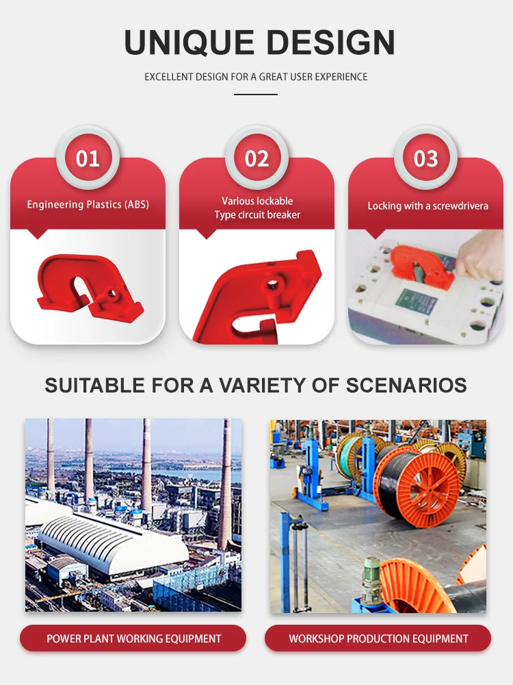 Durable Mcb Lockout Device For Circuit Breaker Loto Odm | Wholesale