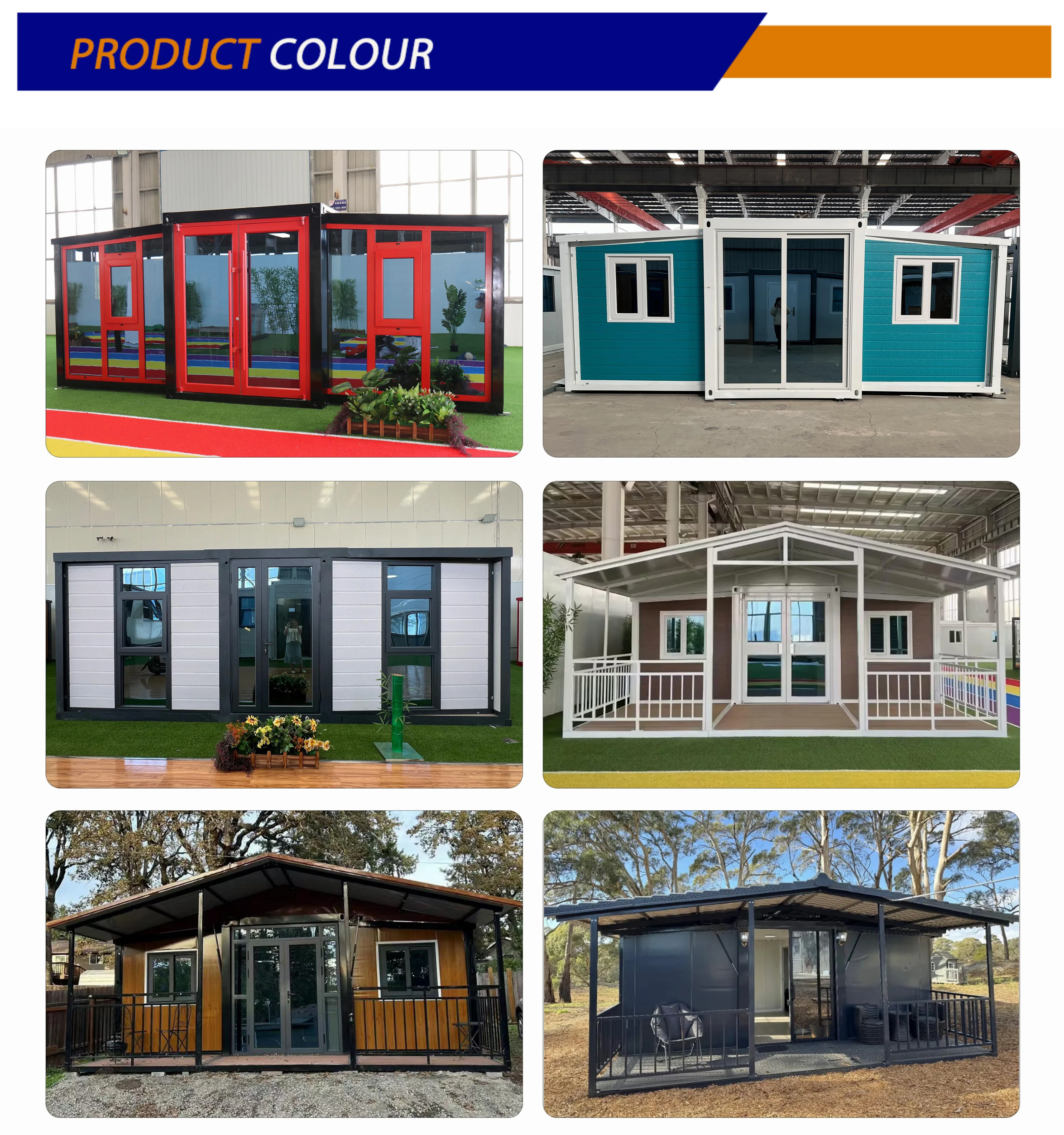 China Manufacture 20Ft 40Ft Fireproof Expandable Prefab Villas ...
