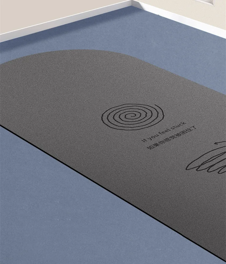 Plain Nude Color Eco Vegan PU Yoga Mat - Arch Arched Rubber