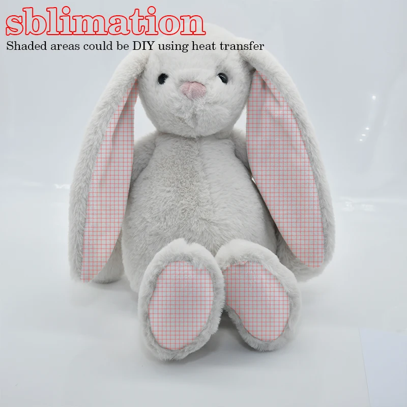 New Design Printable Stuffed Toy Doll Soft Plush Animals Custom Easter ...