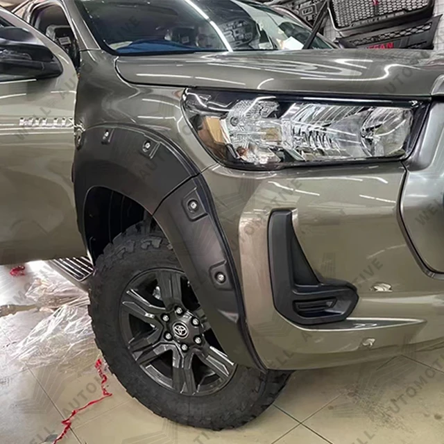 Hot Sale Off-road Replacement Parts ABS Modified Fenders Paint Black ...