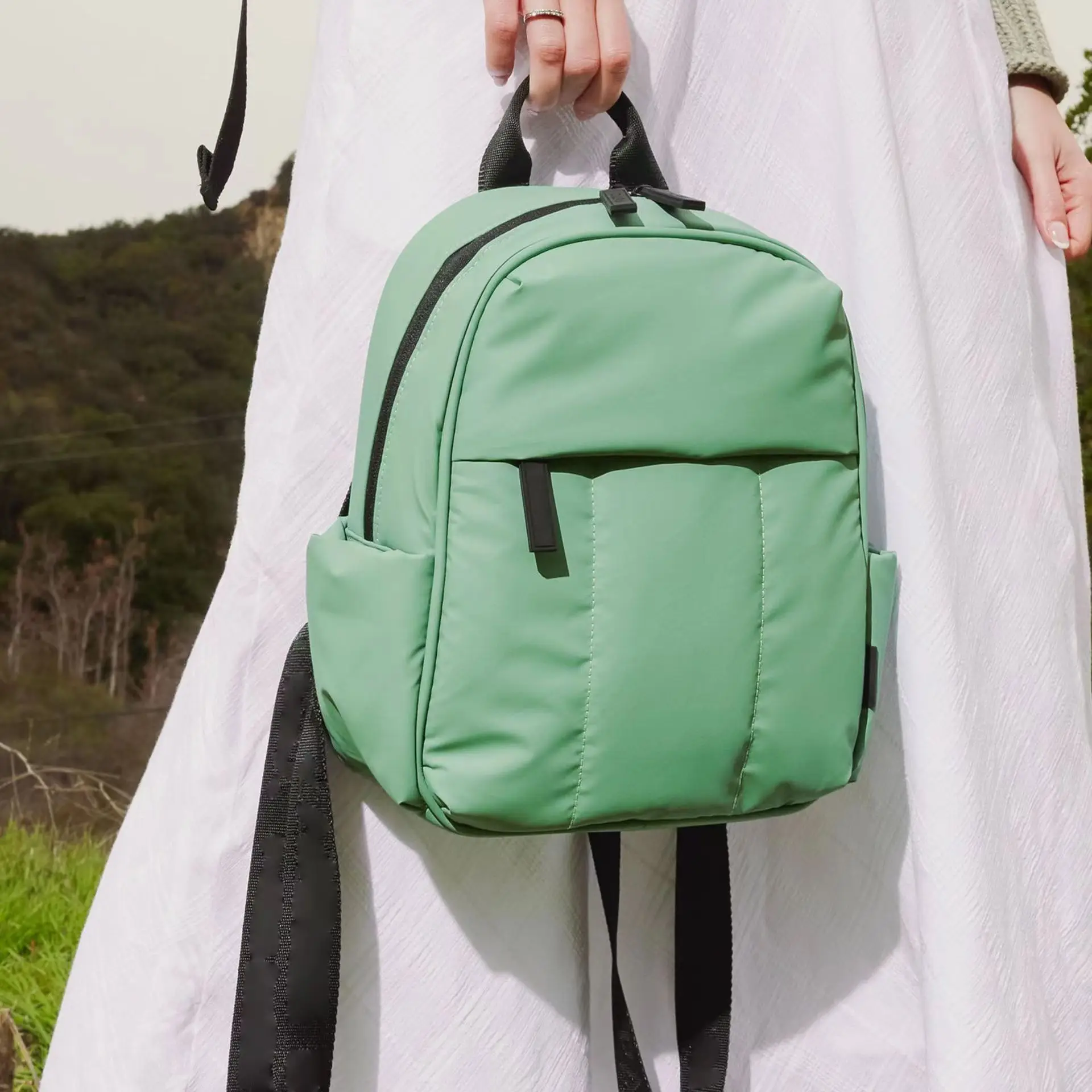 New Design Travel Rucksack For Women Man Puffy Gym Bag Small Carry On ...