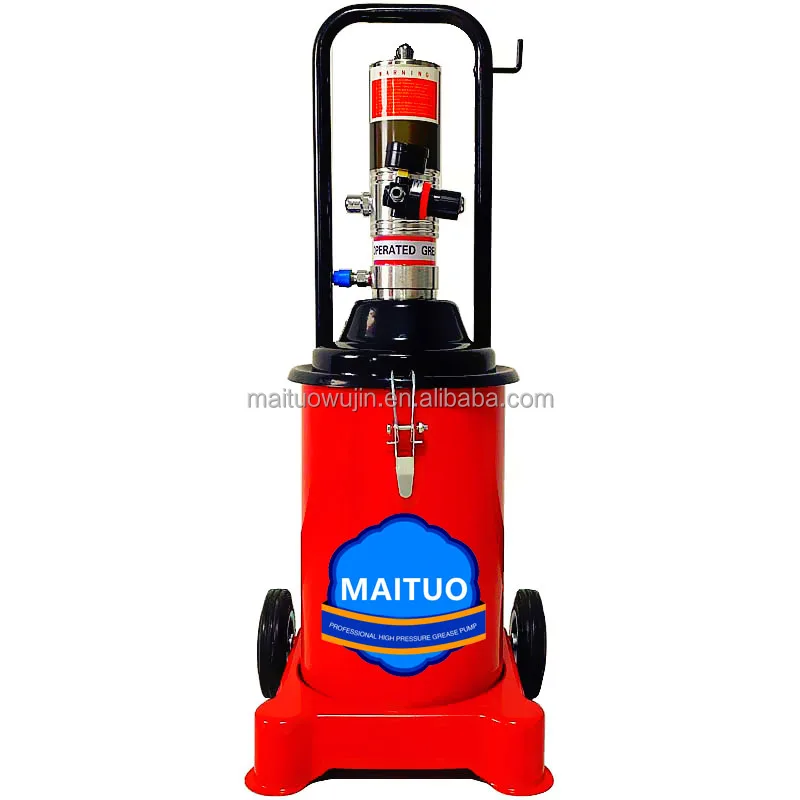 9 Gallon Bucket High Pressure Pneumatic Grease Pump 35l Barrel Air ...