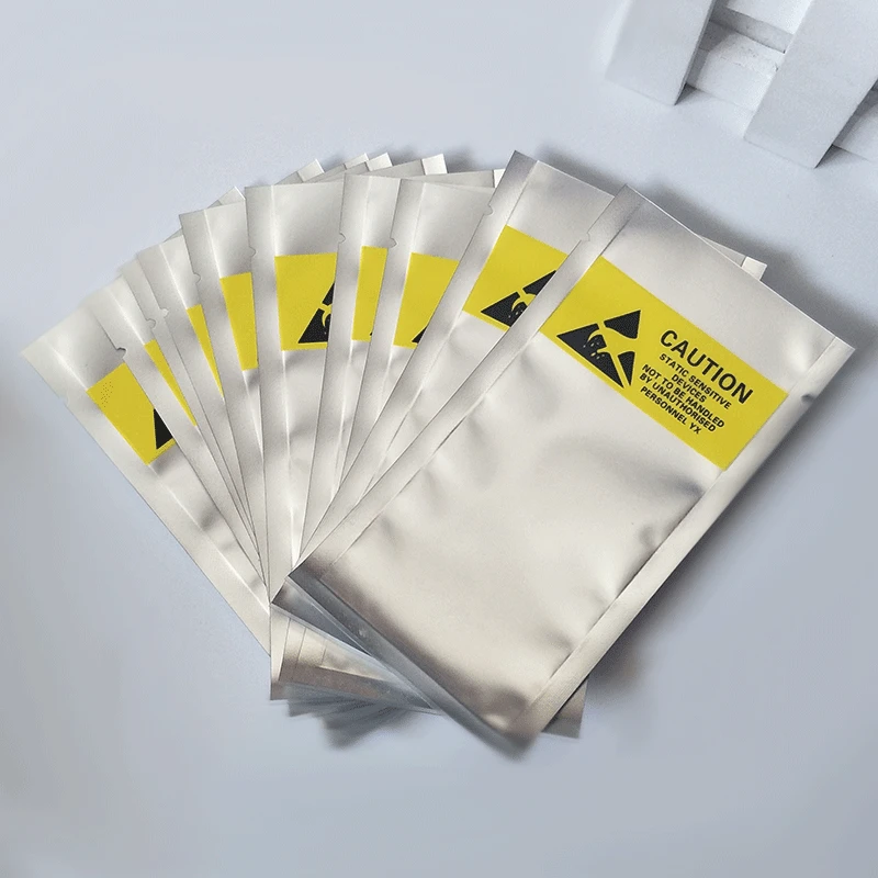 Three Size Seal Flat Bottom Esd Waterproof Hard Driver Pouches Anti ...