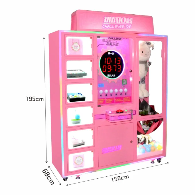 10-second Challenge Coin-Operated Game Machine for Gifts