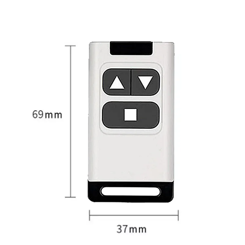 433mhz 110v 220v Curtain Blind Switch 2 Way Wireless Remote Control Roller Shutter Module ...