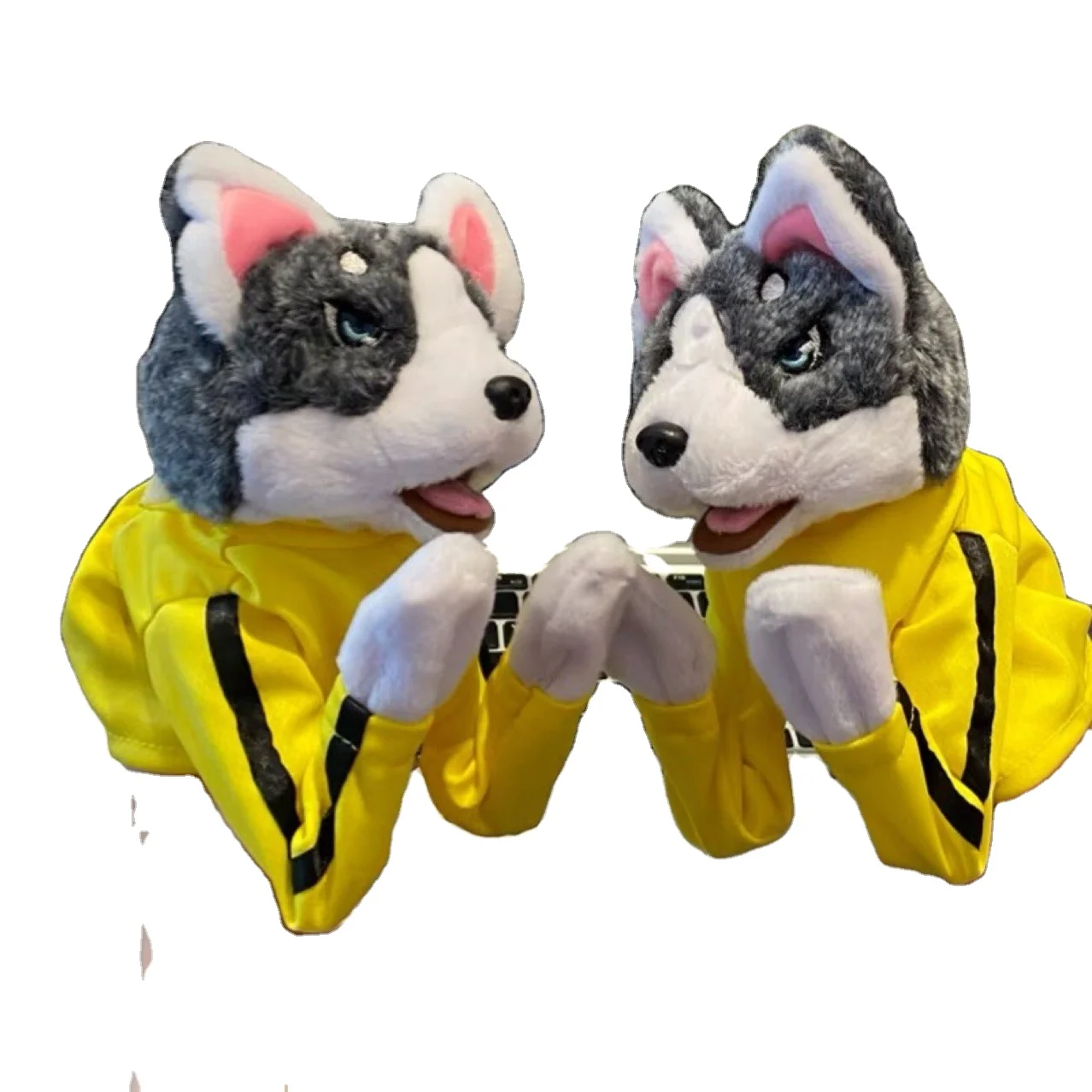 Tiktok Hot Boxing Husky Interactive Toy In Glove Shape for Performance ...