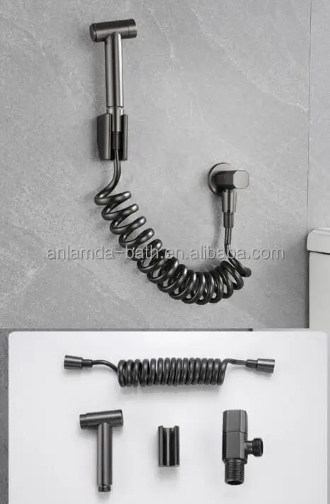 High Pressure PressingToilet Wc Jet Shattaf Bidet Spray Muslim Handheld ...