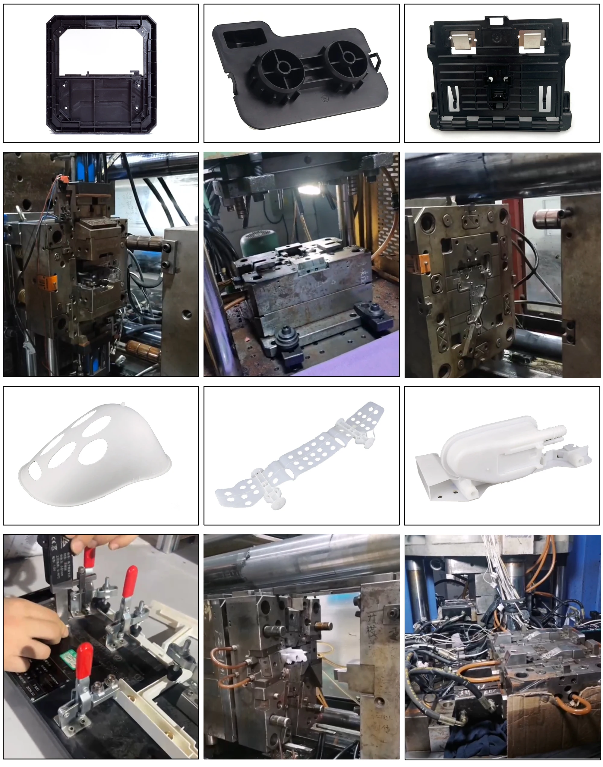 Plastic Abs Parts Injection Molding Silicone Rapid Prototyping Molded ...