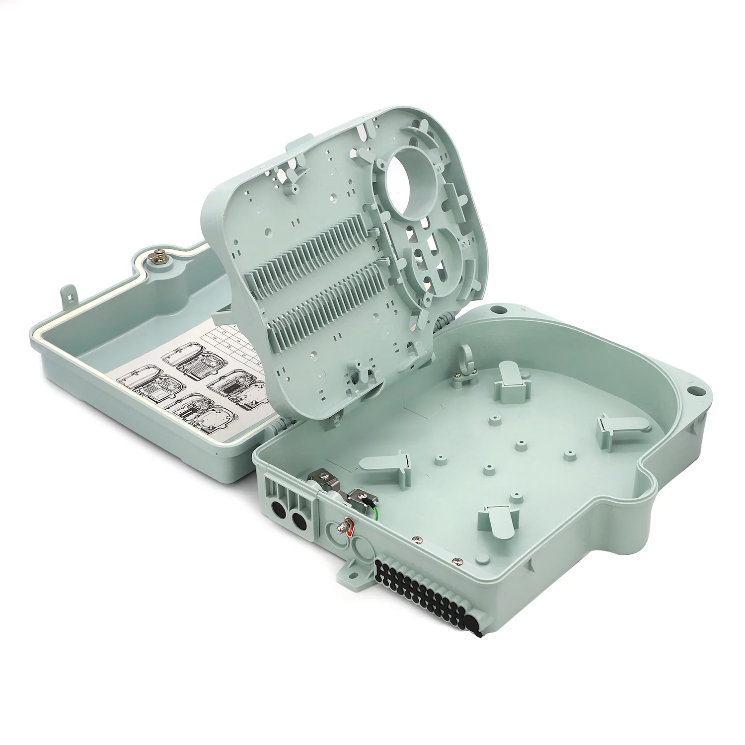 Ftth Terminal / Distribution Box Caja Nap Ftth - Buy Ftth Box fiber ...