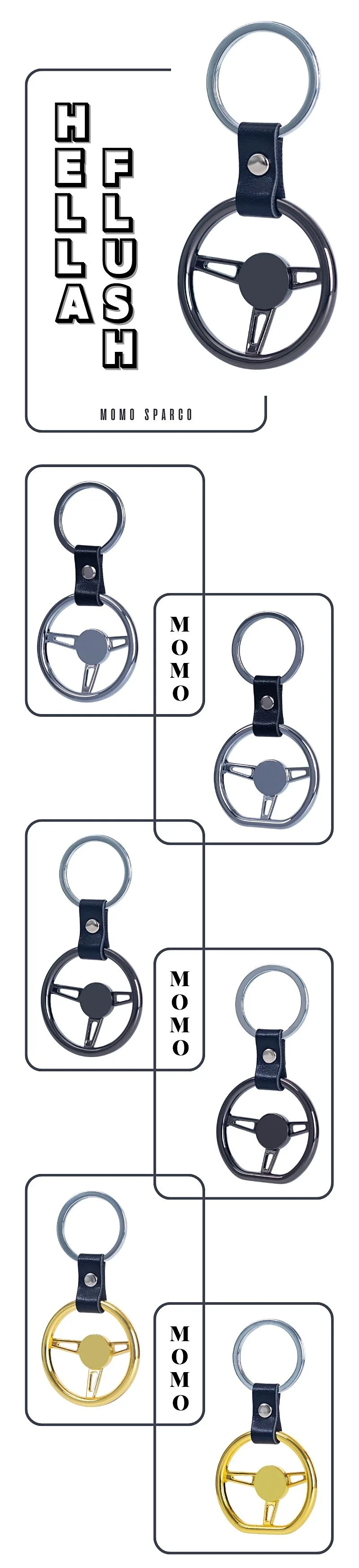 2024 Metal Steering Wheel Jdm Custom Logo Promotional Keychains ...