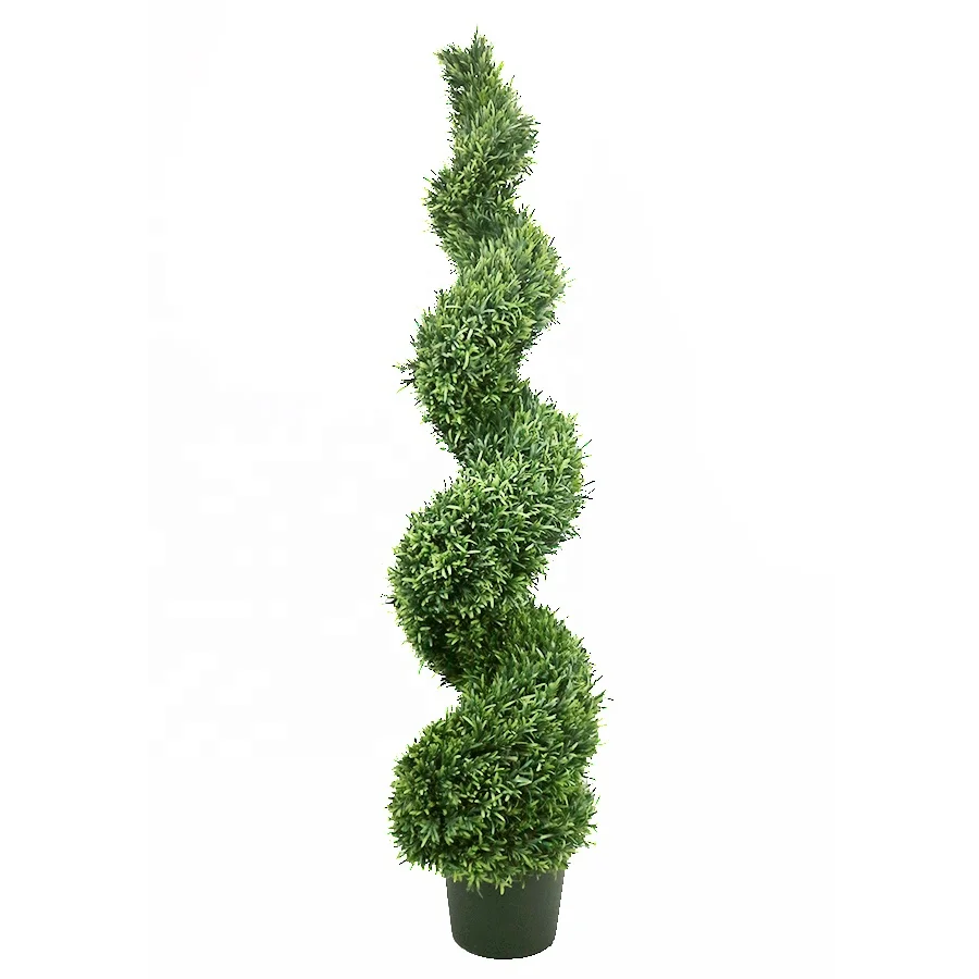 Alibaba.com: Real Touch 180cm high UV spiral tree with plastic pot ...