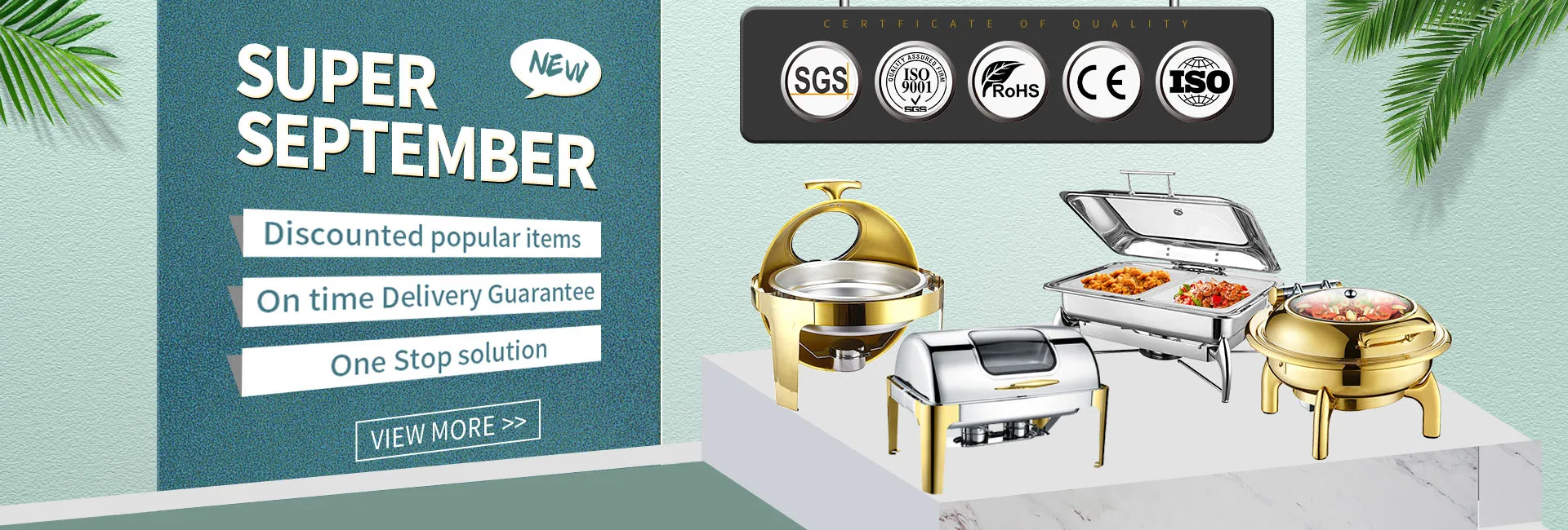 Luxury Buffet Hotel Buffet Thermal Hotel Stainless Steel Food Warmer ...