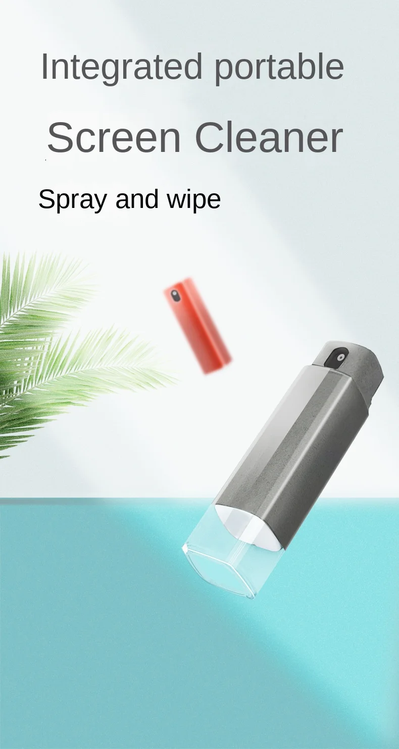 Mini 6 Colors 2 In 1 Microfiber Screen Wiper For Computer Tv Mobile ...