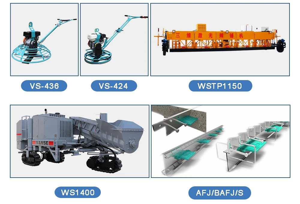 Vanse Yz40-4e Newly Design Boomed Laser Screed Concrete Laser Screed ...