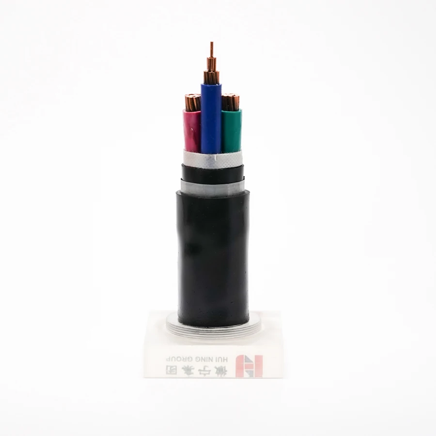 Excellent 3-Phase XLPE Insulated PVC Sheath Armoured Low Voltage 3C+1 ...