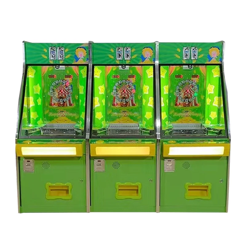 1/6 Players Coin-Operated Token Pusher with Coin Redemption Features ...