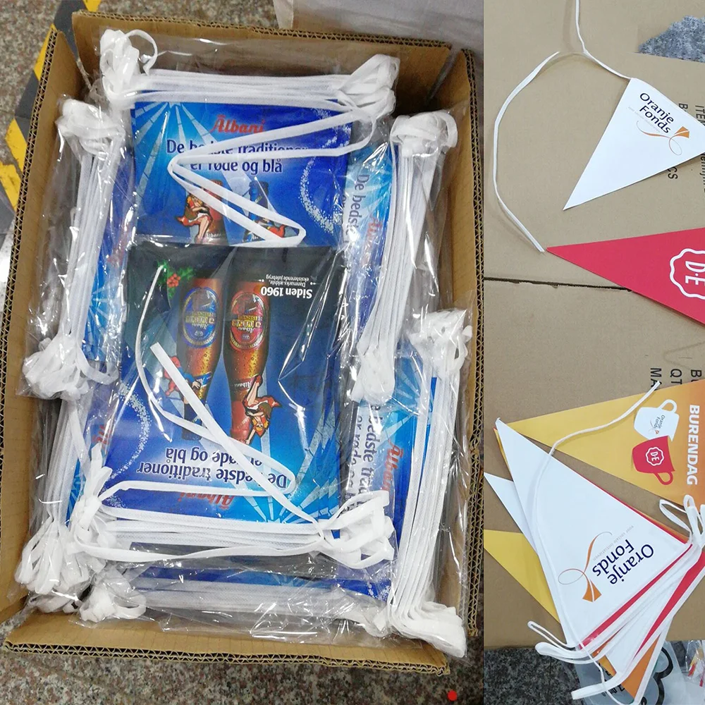 Quality Bunting Backstroke Custom String Flags For Swim Games - Buy ...