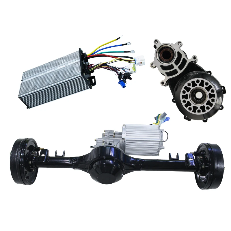 5kw Transaxle Motor 1200w Brushless Axle Rear Electric Conversion Kit ...