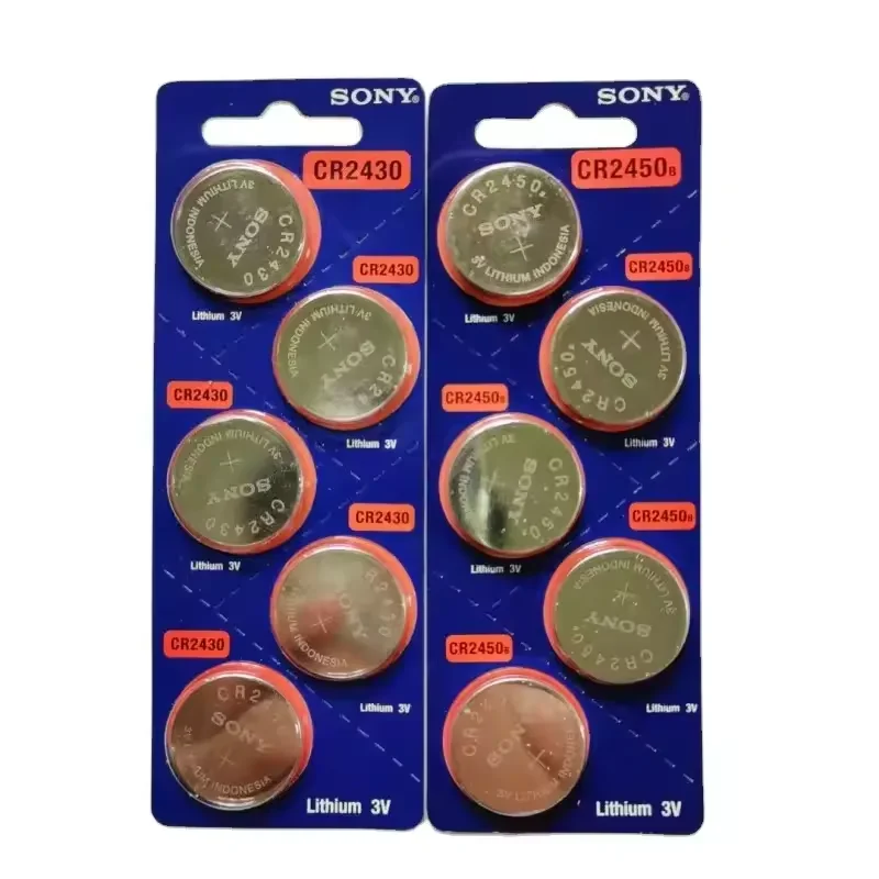 3v Cr2450 CR2430 CR2477 CR2032 CR1220 Coin Cell Battery Lithium Battery ...