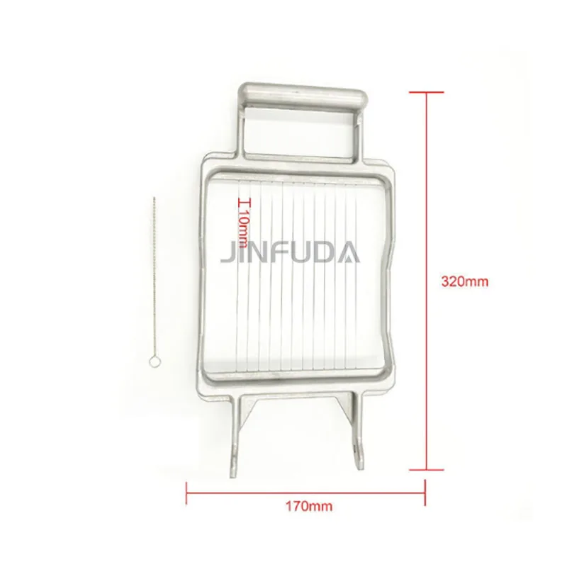 Manual Cheese Butter Curd Block Stick Cutter - Stainless Steel