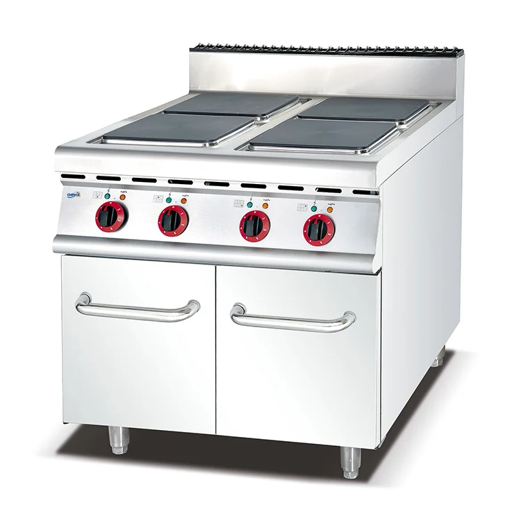 Commercial 4 Burner Induction Stove Industrial Stainless Steel Electric ...