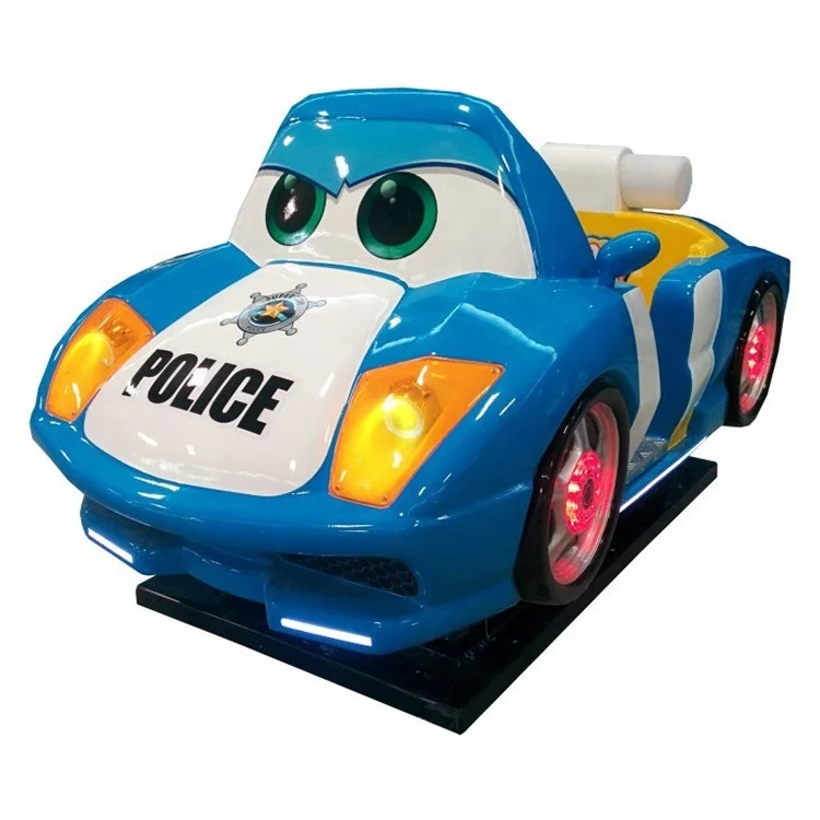 Racing Car Coin Operated Kiddie Rides Swing Car Arcade Kids Ride On Car ...