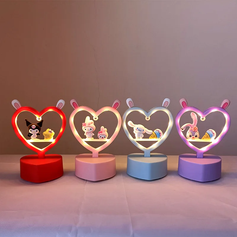 Kuromi Night Light Melody Kuromi Pochacco Diy Creative Romantic Led ...