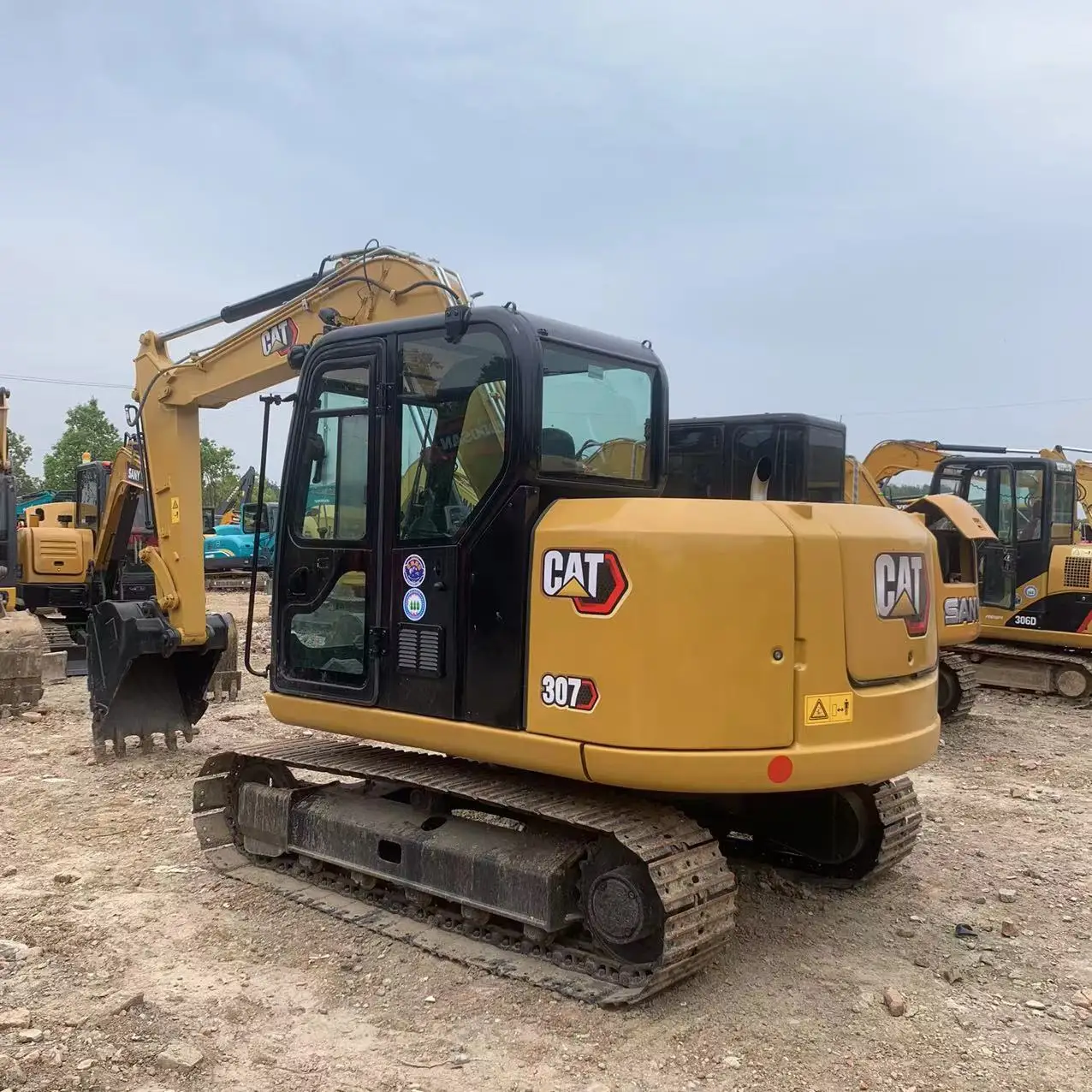 Good Condition Second-hand Excavator Cat307e2 Construction Machinery ...