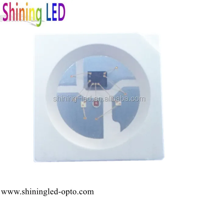 Built-in driver IC Point Control LED Lamp Beads Full Color Chip ...