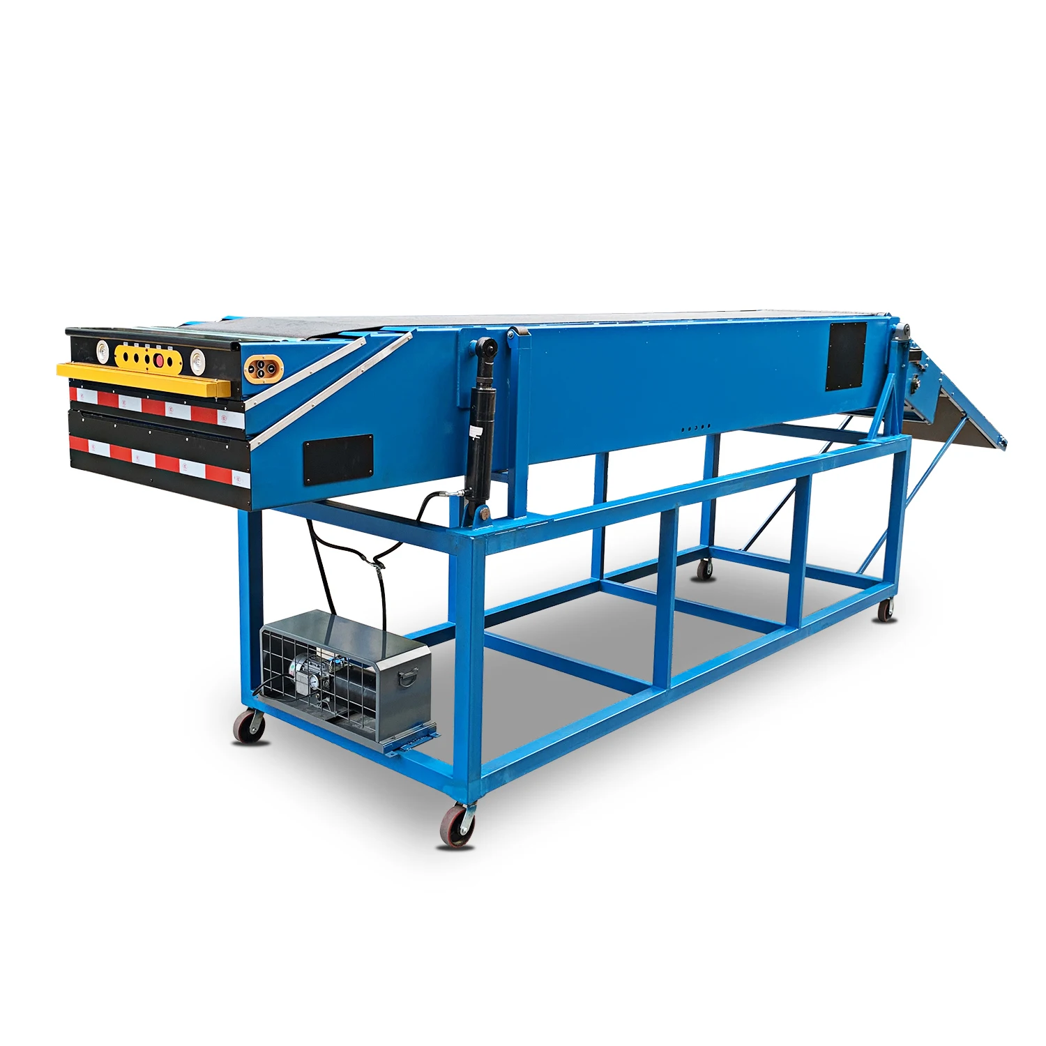Extendable Conveyor - Telescopic Belt for Efficient Loading