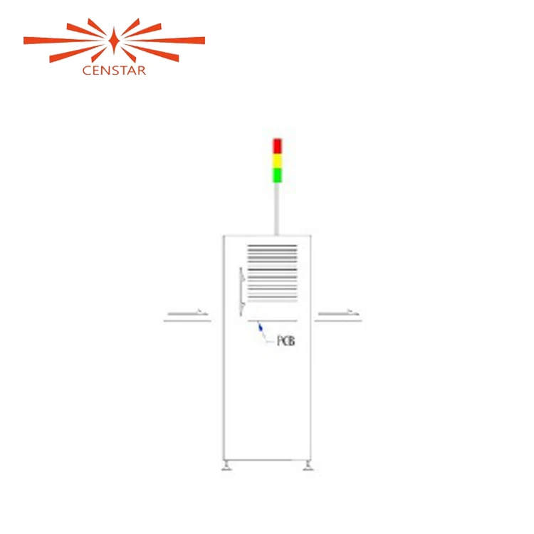 Multi Function Vertical Pcb Buffer Conveyor Machine With Cooling Fan and Pcb Ng Buffer Stocker ...