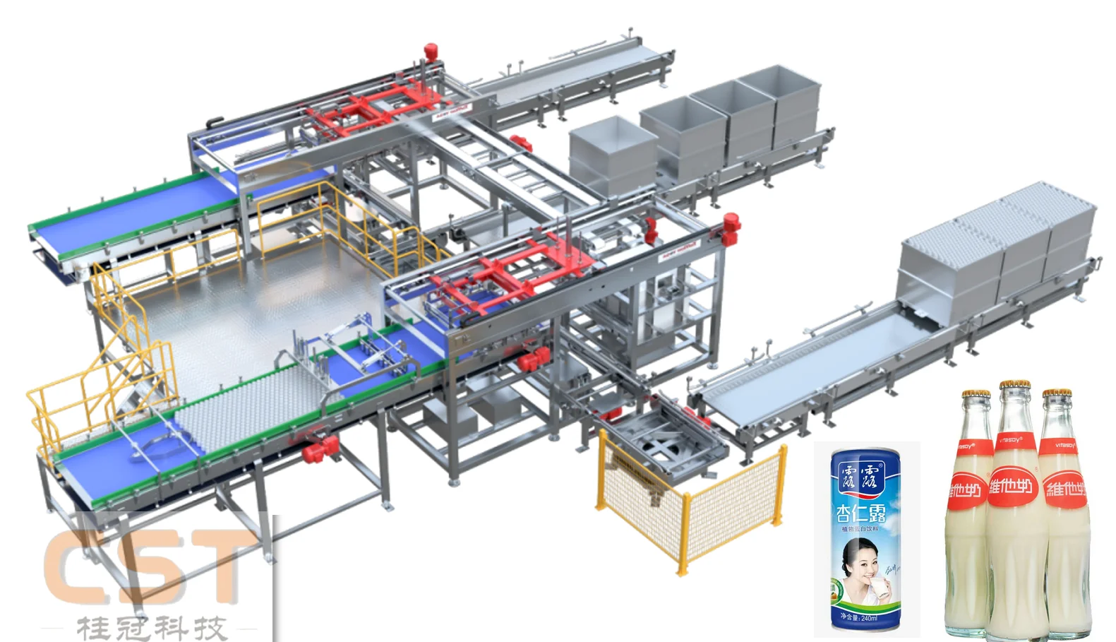 Cst Automatic Loading And Unloading System For Sheets For The Sterilization Retort - Buy ...
